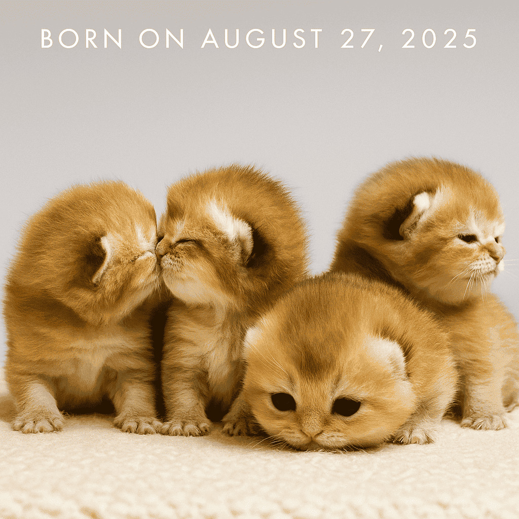 Born on August 27 - meet a beautiful lady and 3 glorious gentlemen ...